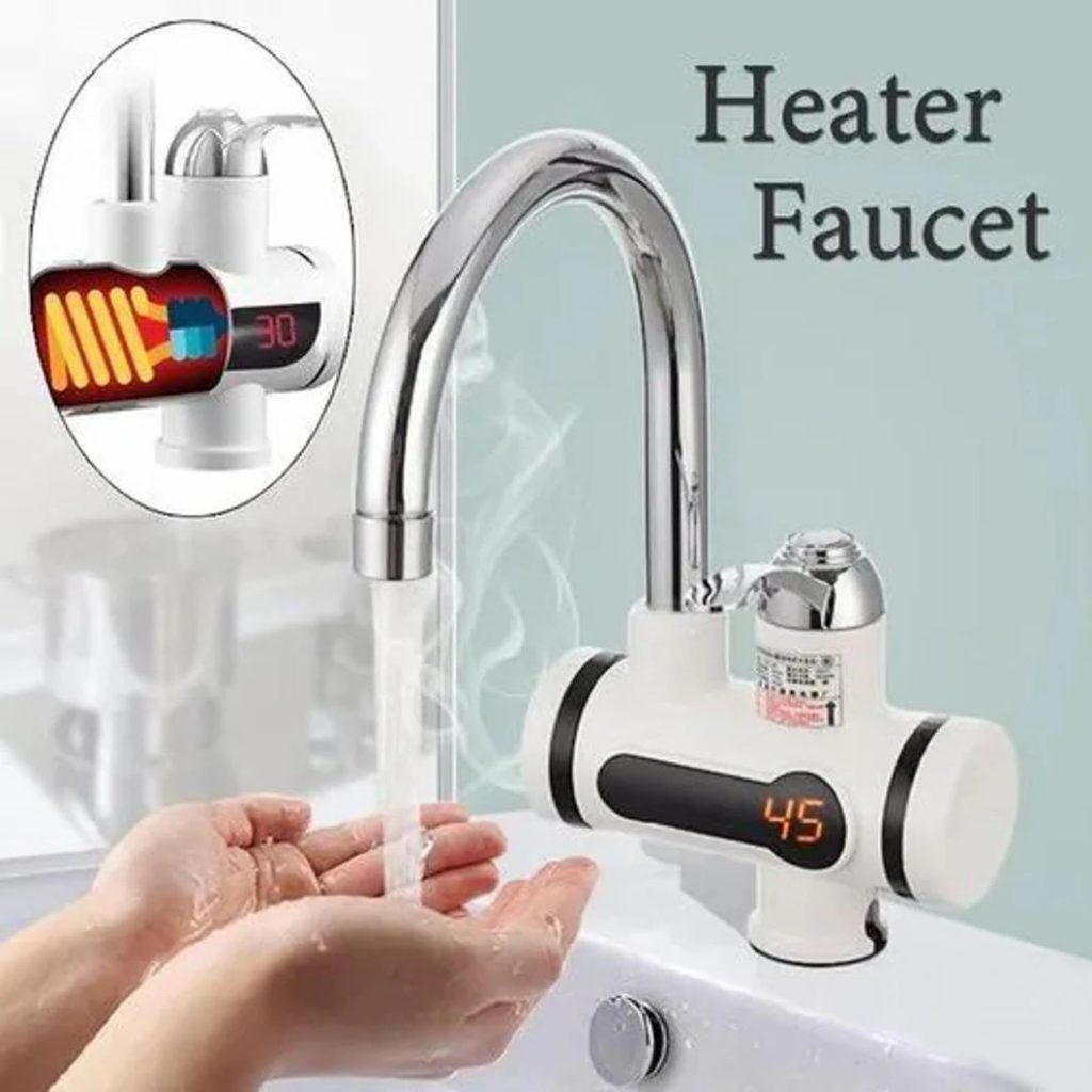 Buy Electric Heating Faucet Hot Water Tap best price in Pakistan