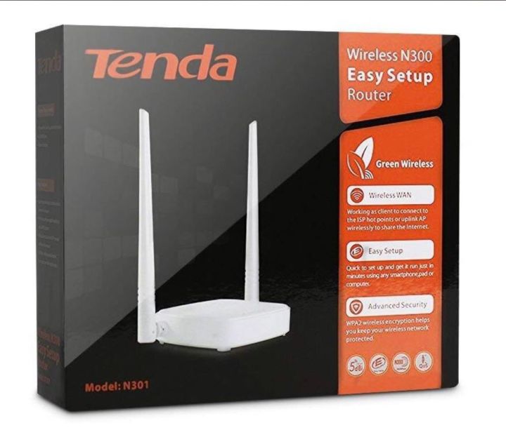 Buy Tenda Wireless N300 Easy Setup Router Best Price Pakistan