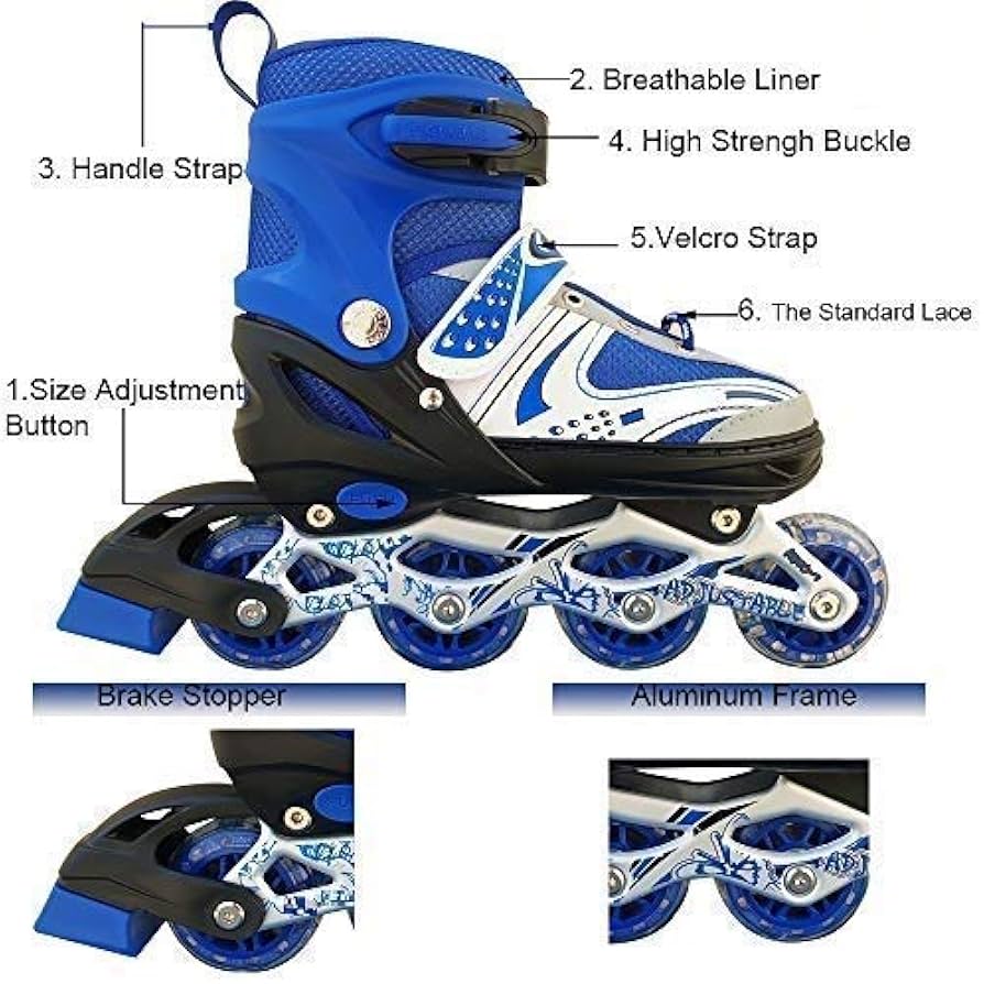 Buy Inline Roller Skates Shoes With 4 Wheels Best Price