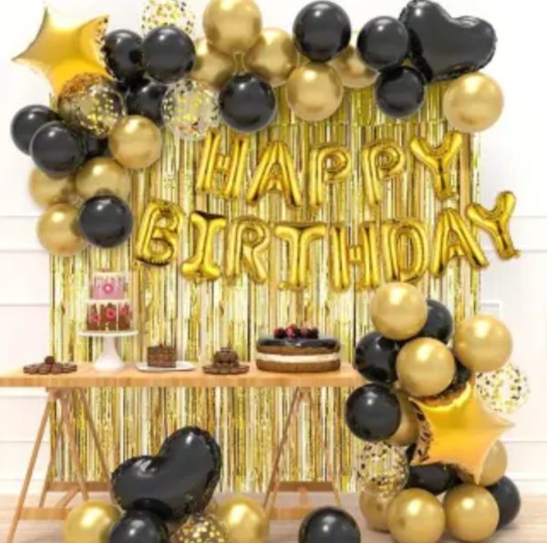Happy Birthday Decoration Combo Set - DayShop